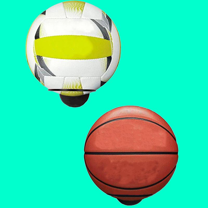 1 pcs Ball Rack Wall Mount Display Stand for Basketball Volleyball ...