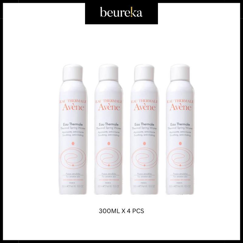 Avene Eau Thermal Spring Water 300ml Single Bundle of 4 Hydrating ...