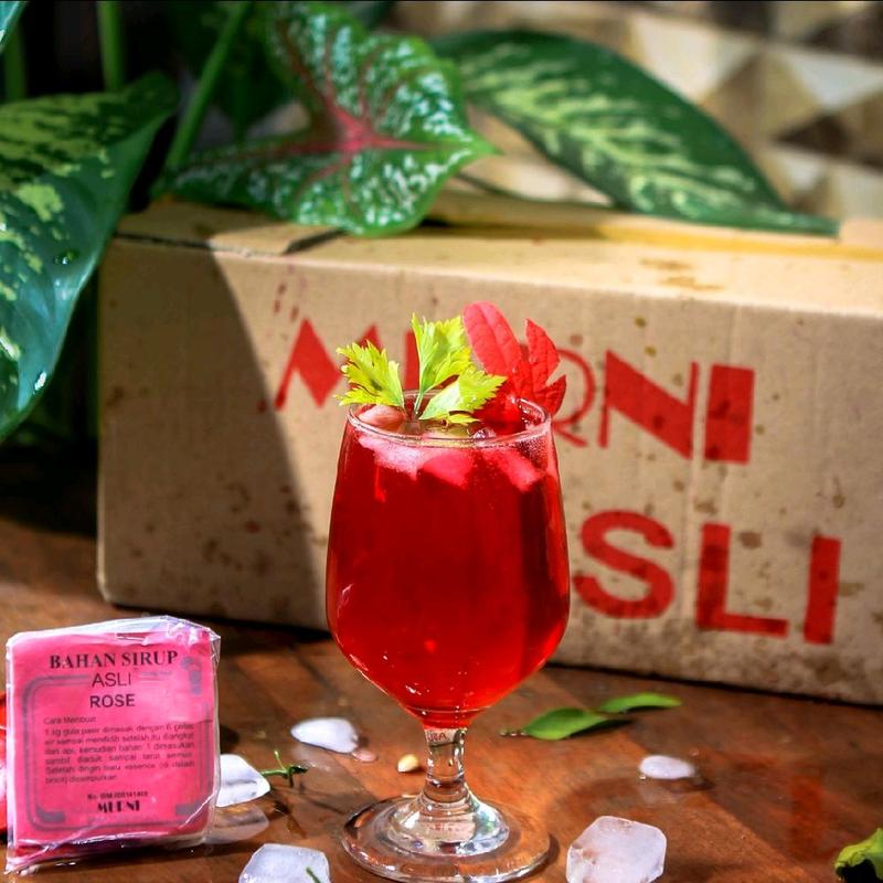 Asli murni Bahan Sirup Asli Murni Khas Solo Rasa Rose Minuman Kekinian ...