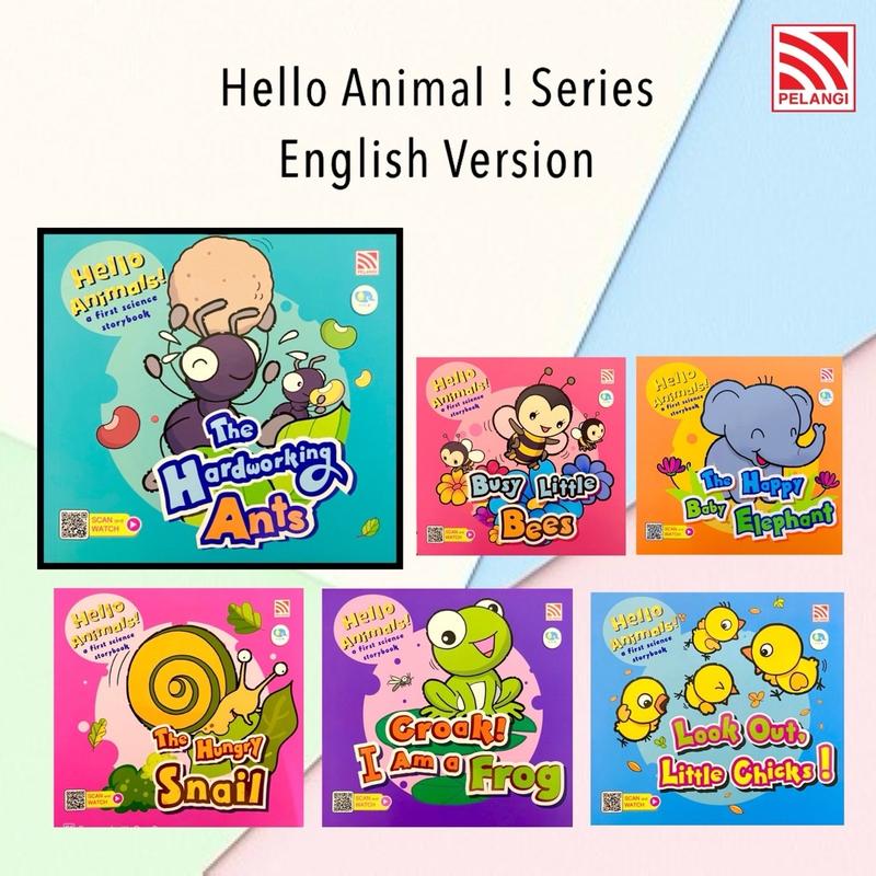 [MK] Pelangi - Hello Animal ! Series ( English Version ) - TikTok Shop ...