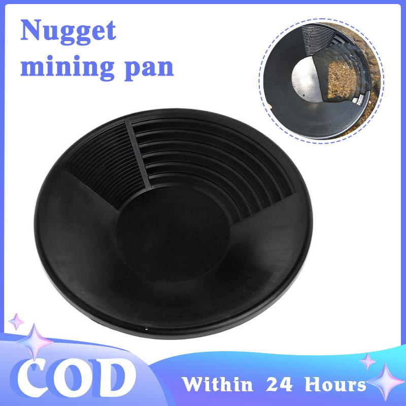 Black Plastic Gold Pan Gold Separation Equipment Sieve The Golden Sands ...
