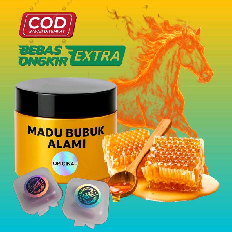 [TERLARIS] Madu Alami Bubuk ecer isi 4 - Bahan Serbuk Madu Herbal Honey ...