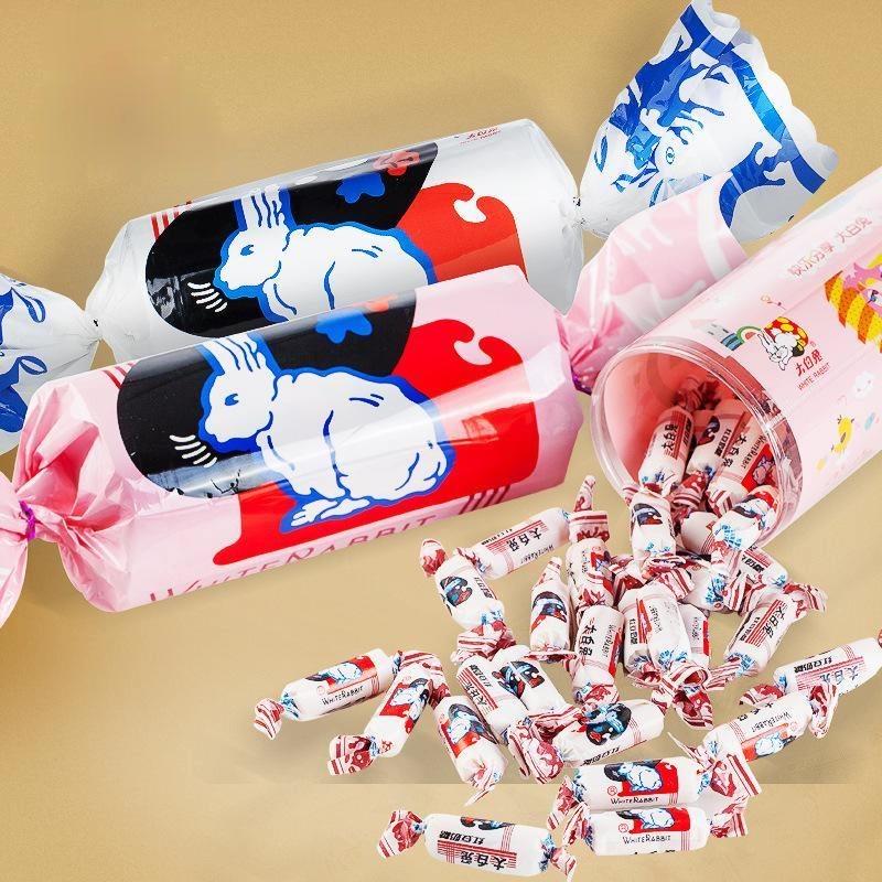 White Rabbit Milk Candy 2flavour- Ori&RedBean (39g/200g) - TikTok Shop ...