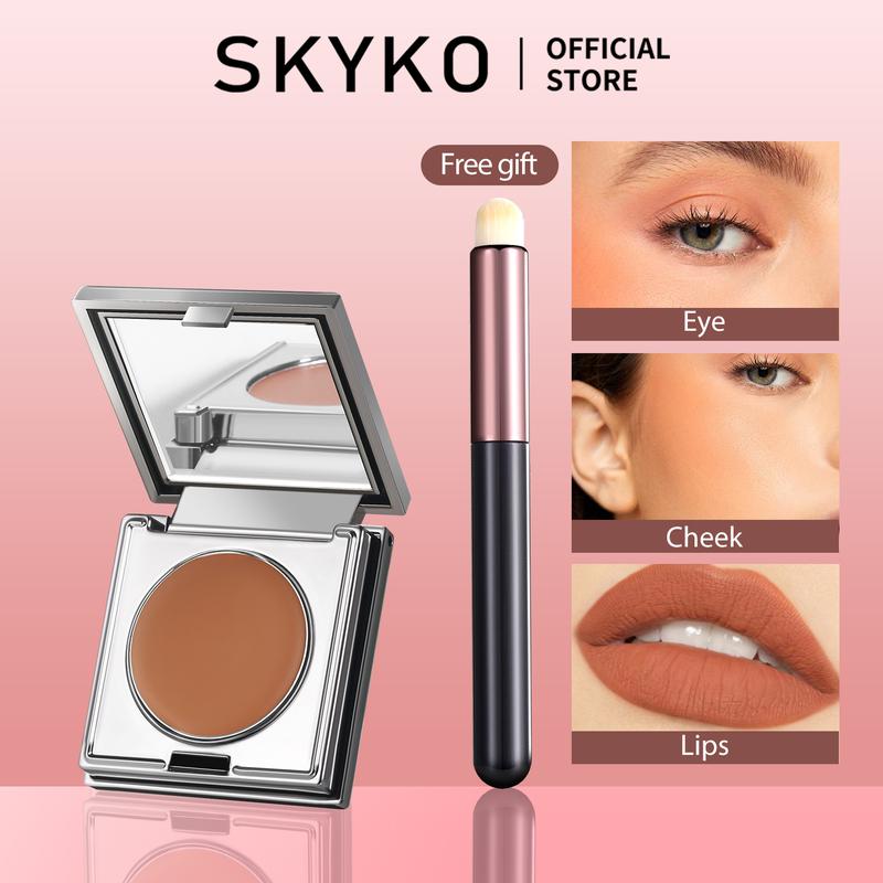 skyko 3in1 cream blush, long-lasting makeup(free gift lipstick - TikTok ...