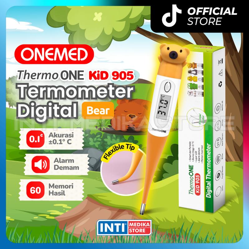 ONEMED - Termometer Anak Digital Fleksibel BEAR | Thermo One - Shop ...