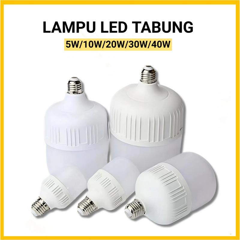 Lampu LED Jumbo Tabung E27 Terang Putih Murah Berkualitas - Shop ...