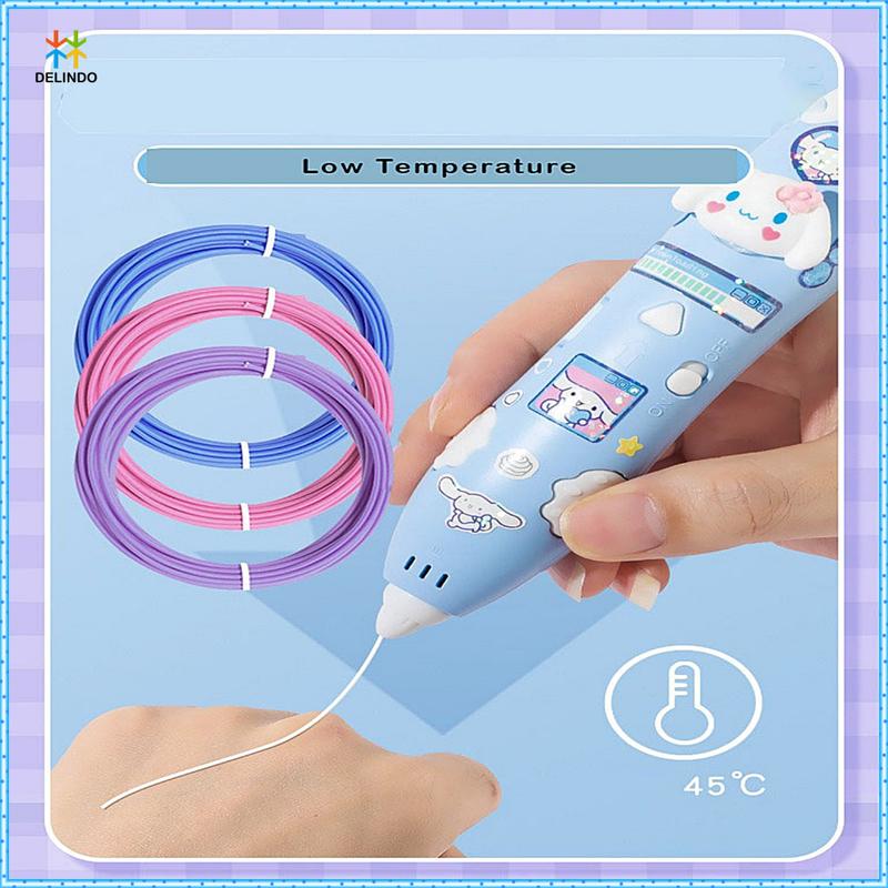 Wireless 3D Pen Sanrio Edition Pulpen 3 Dimensi Mainan Anak DIY - Shop ...