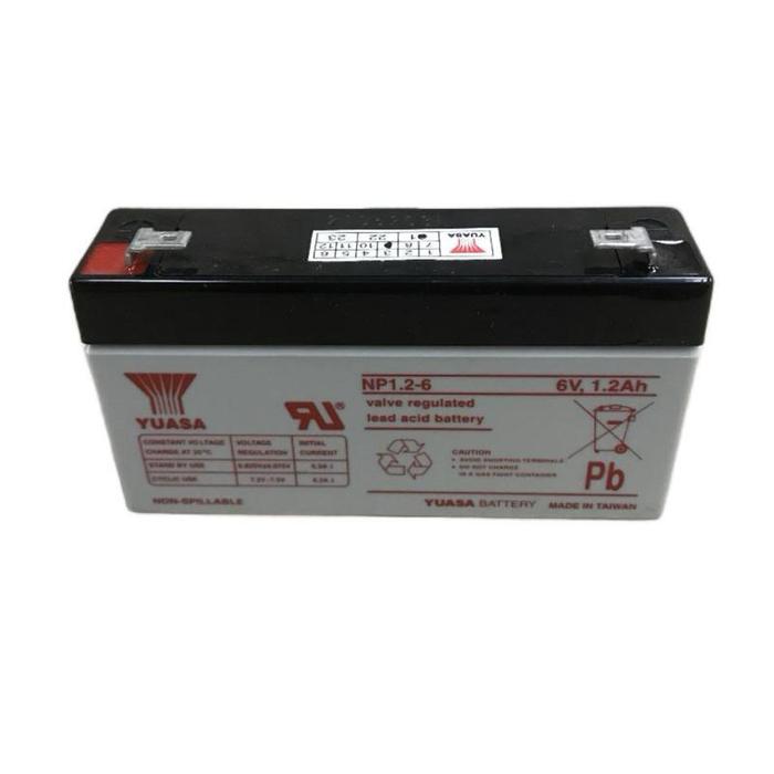 Jual Battery Yuasa NP1.2-6 6V 1,2Ah, Yuasa 6V 1.2AH, Baterai Yuasa 6V 1 ...