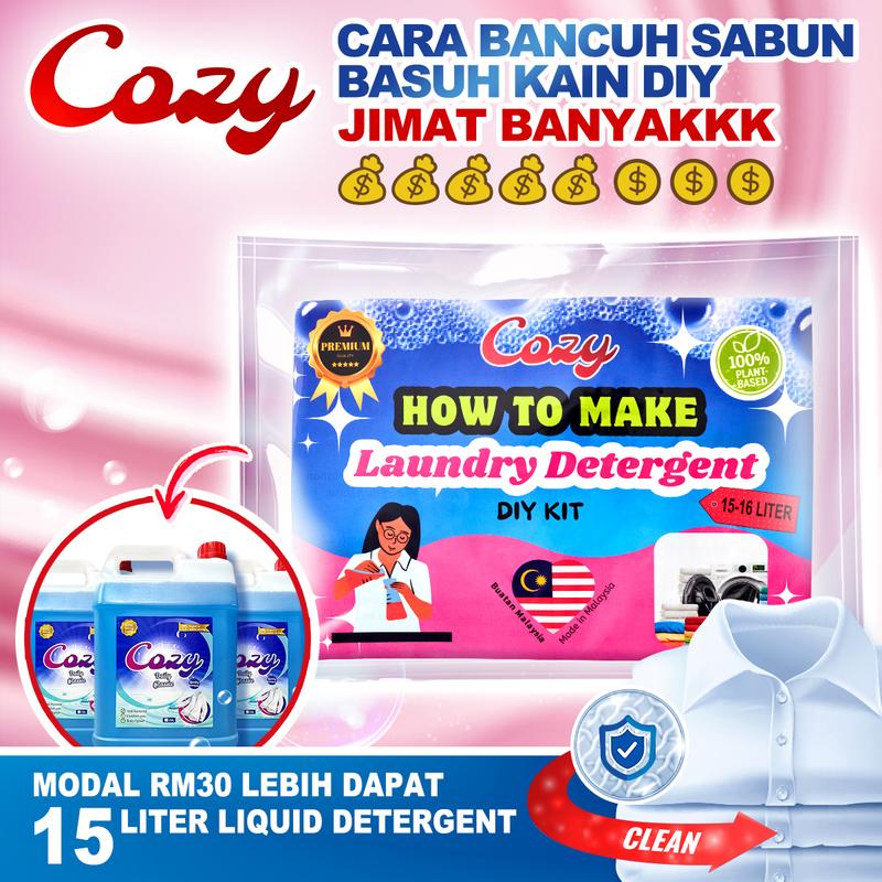 【Formula Import】COZY DIY Sabun Cucian Selesa (15-16 liter) / - TikTok ...