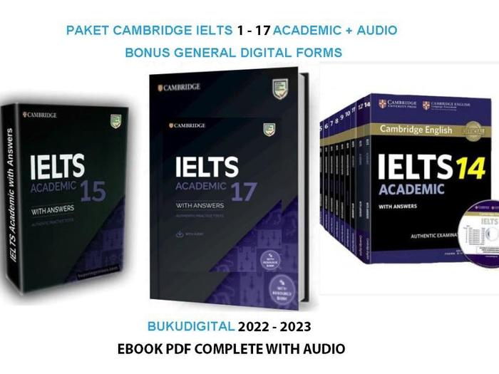 Jual CAMBRIDGE IELTS 1 - 19 ACADEMIC + AUDIO BONUS GENERAL DIGITAL ...