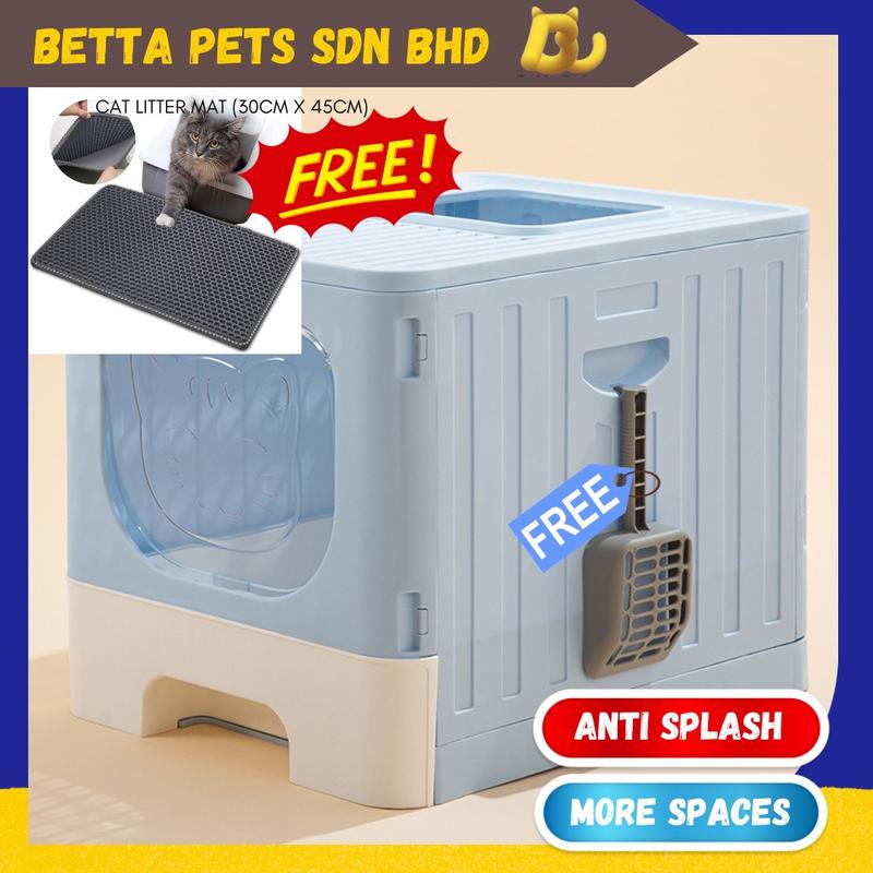Mofang Drawer Cat litter Box T04 - TikTok Shop Malaysia