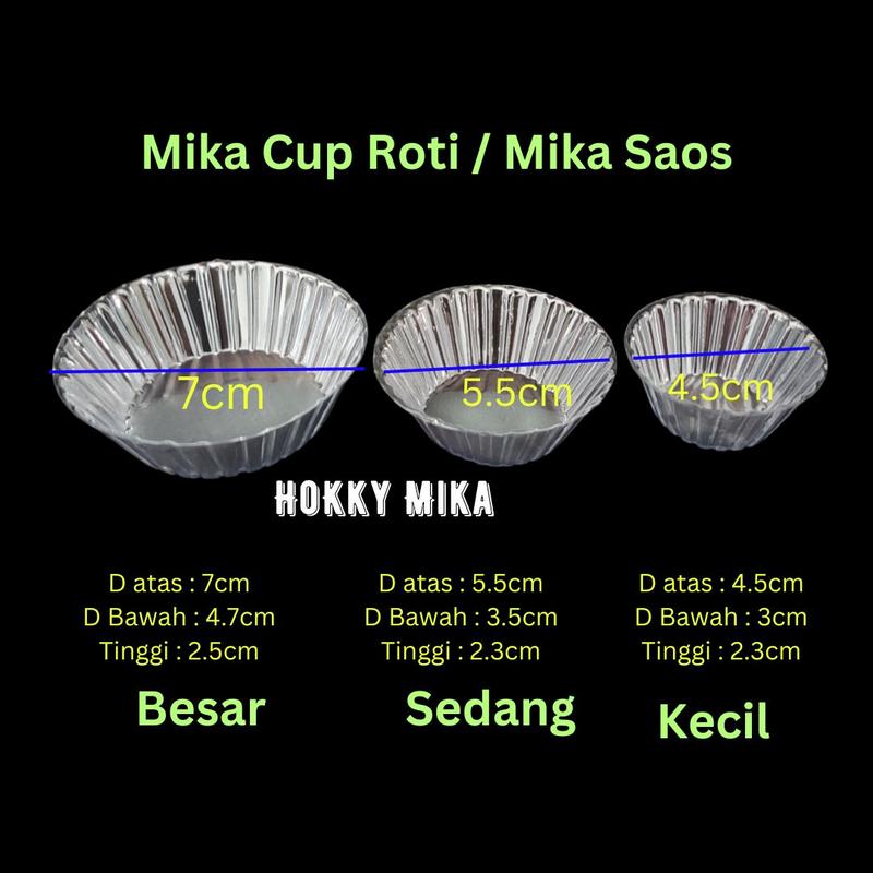 Mika cup roti Mika sambal isi 100 Mika puding Telor - Shop | Tokopedia