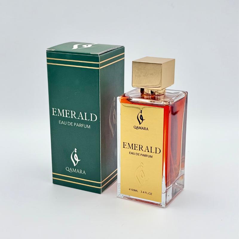 Qamara Emerald Arabic Perfume - Rich Amber Floral Fragrance for ...