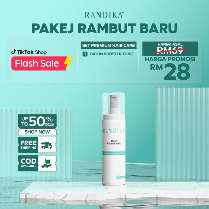 Randika Biotin Booster Tonic Untuk Rambut Haircare - TikTok Shop Malaysia