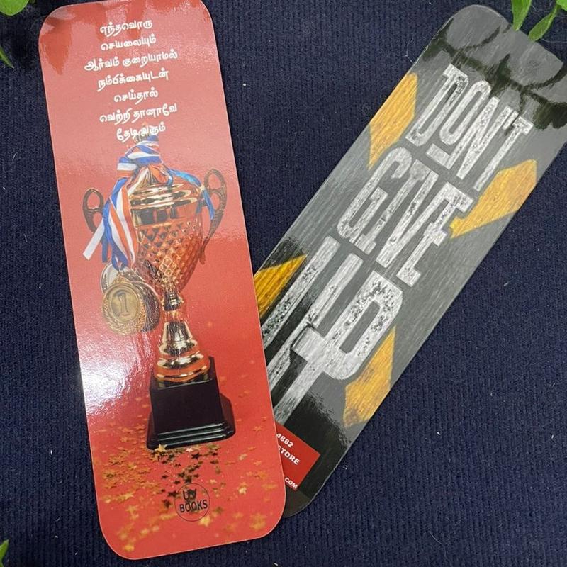 Customised Hight Quality Tamil Bookmark - TikTok Shop Malaysia