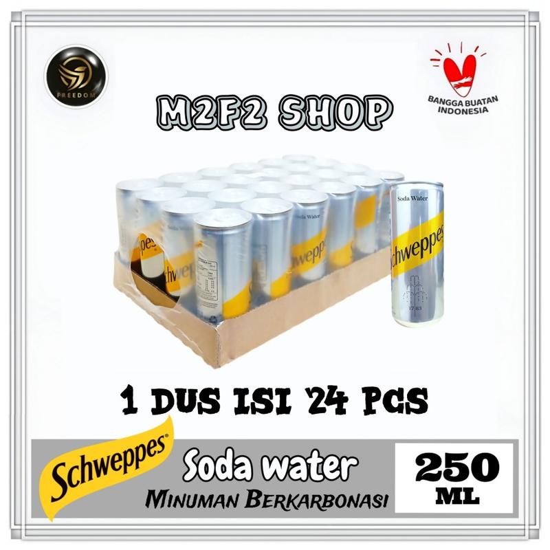 Schweppes Carbonated Soda Water Can | Minuman Air Berkarbonasi - Shop ...