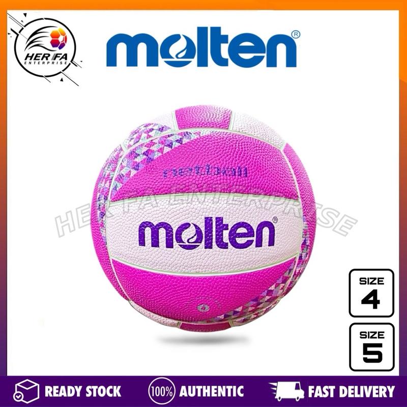 MOLTEN Netball SN48MX / SN58MX Size 4 & Saiz 5 MSSM 100%ORIGINAL ...