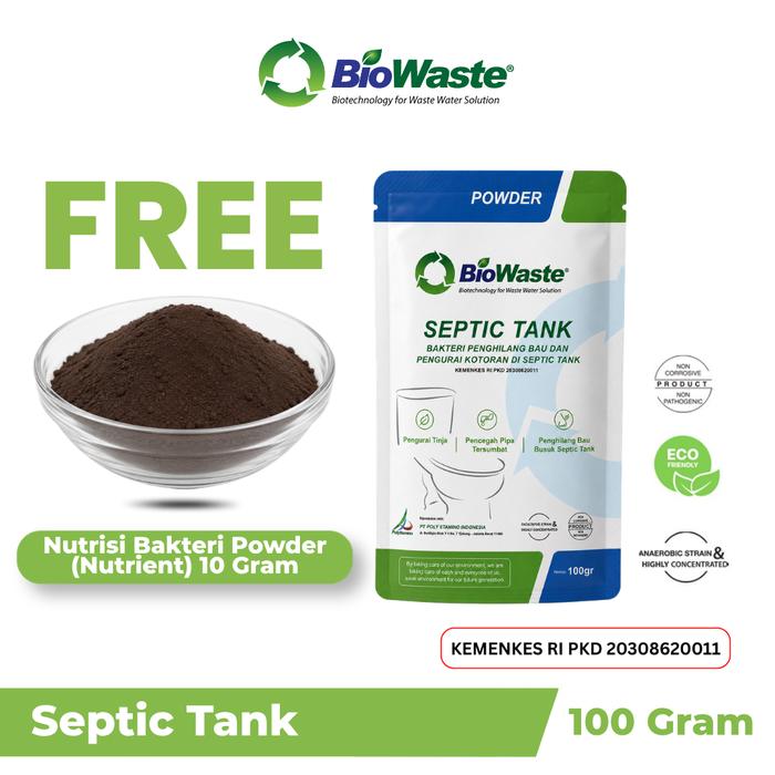 Promo Biowaste Septic Tank Bakteri Pengurai Limbah IPAL MBG Organik ...
