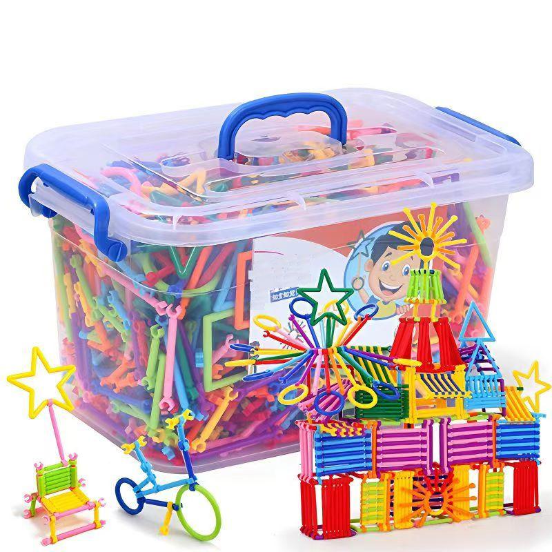 Smart stick building blocks space thinking enlightenment 3-6 years old ...