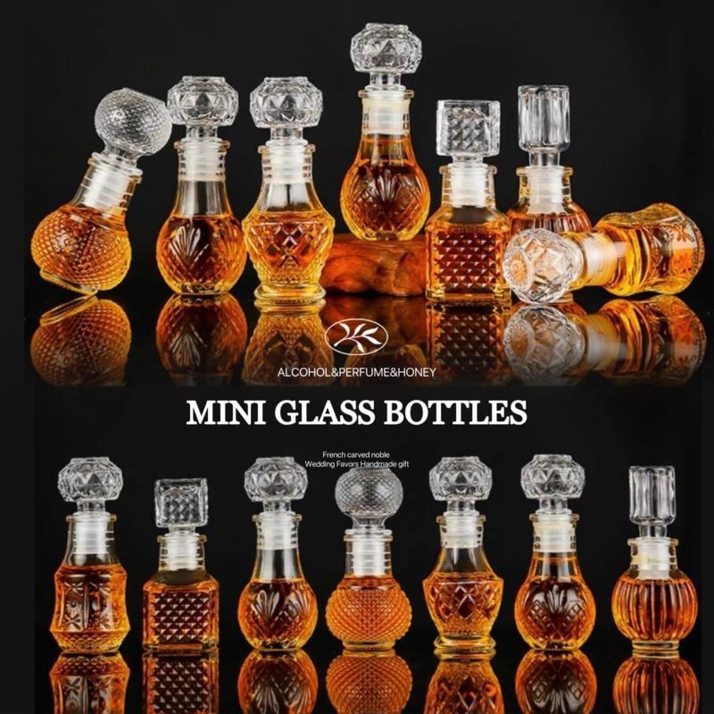 Botol kaca untuk wiski, botol minuman keras untuk Alkohol, wain ...