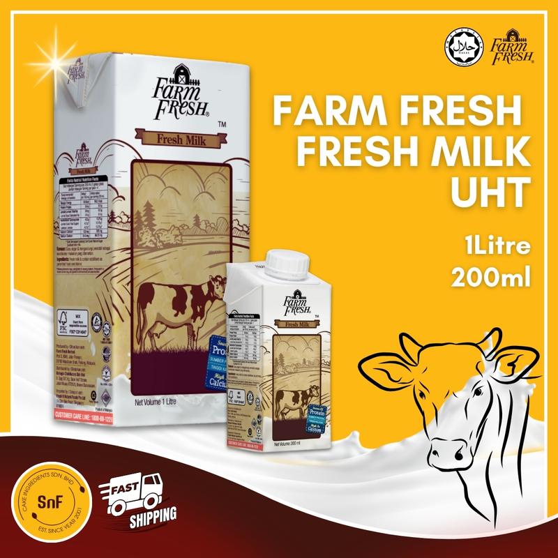 Farm Fresh Milk Susu Fresh Milk UHT Milk Susu Full Cream Sus - TikTok ...