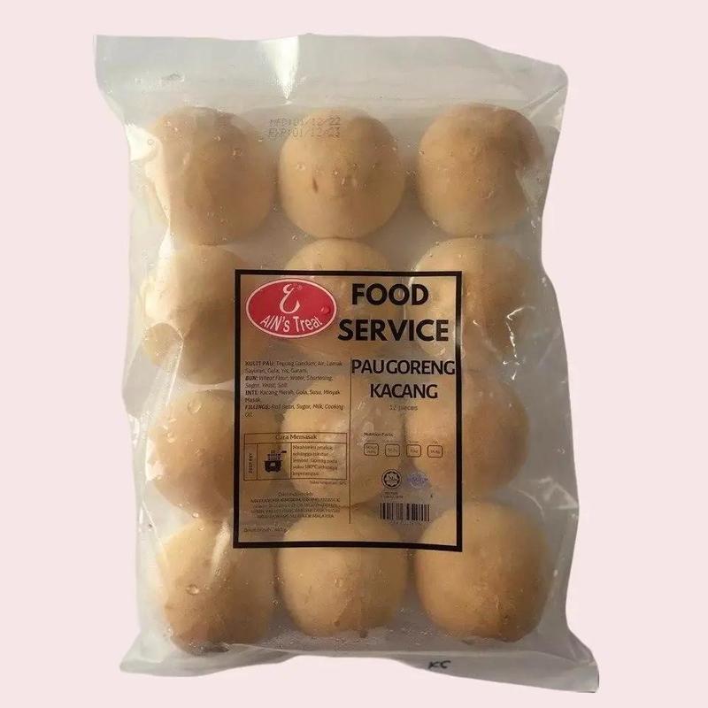 PAU GORENG MINI AIN'S TREAT - COKLAT, KACANG MERAH, KAYA, SAMBAL BILIS ...