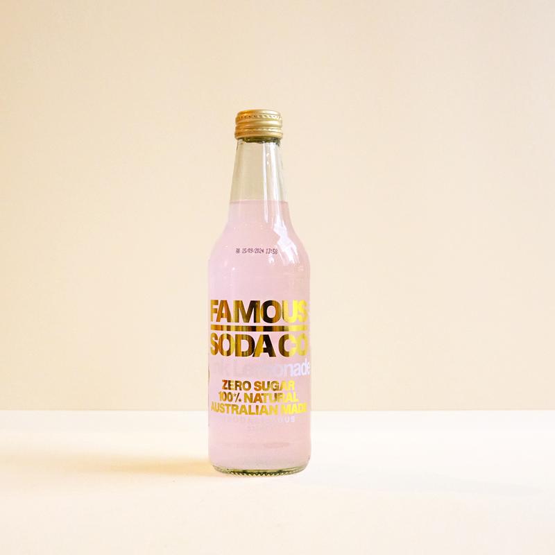 Famous Soda Co Pink Lemonade 330ML - TikTok Shop Singapore