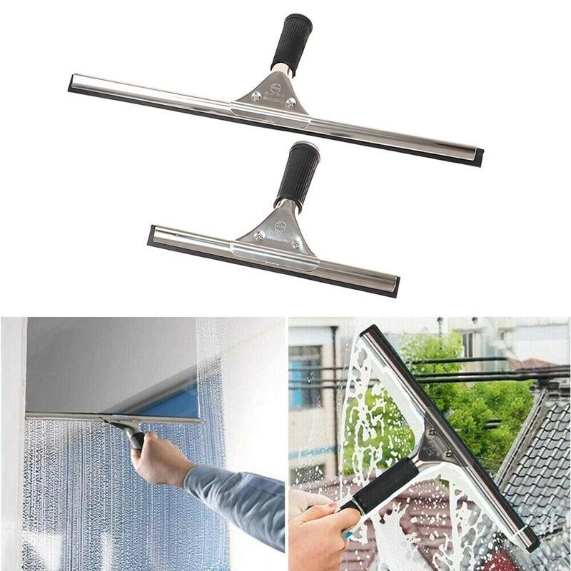 30/35/45cm Window Squeeze / Squeegee Kaca Stainless Steel Karet - Shop | Tokopedia