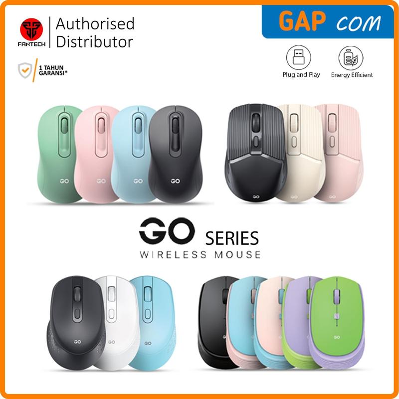 Mouse Wireless Office Fantech W607 W608 W605 W606 GO Series for - Shop ...