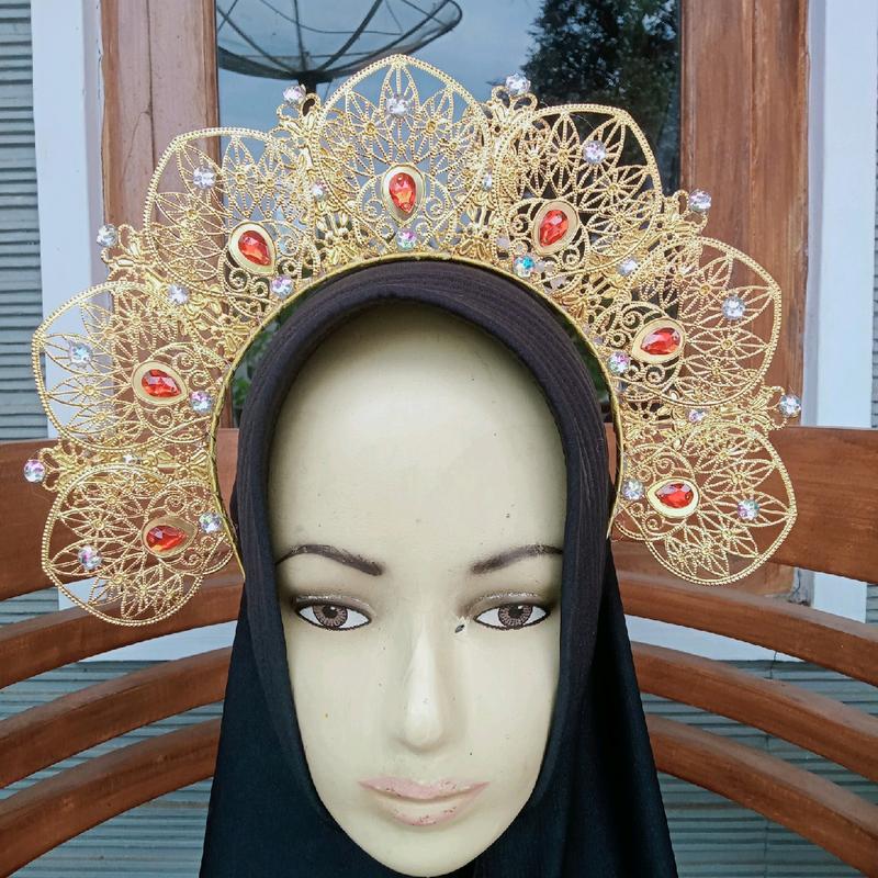 mahkota bando, sunting, bandana, bando adat, bando tari, bando karnaval ...