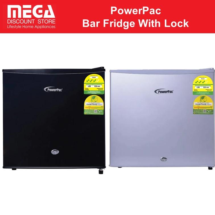 PowerPac PPBF555 50L Bar Fridge With Lock (3 Ticks) - TikTok Shop Singapore