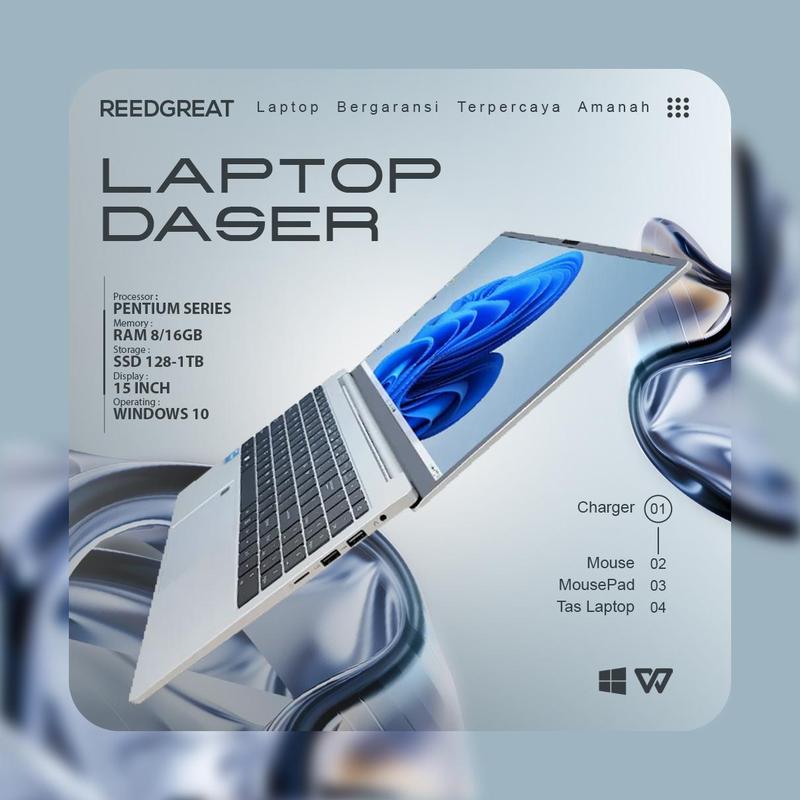 Laptop DASER S1 15n5 Series Intel Pentium N5095 RAM 8gb upto 16gb SSD ...