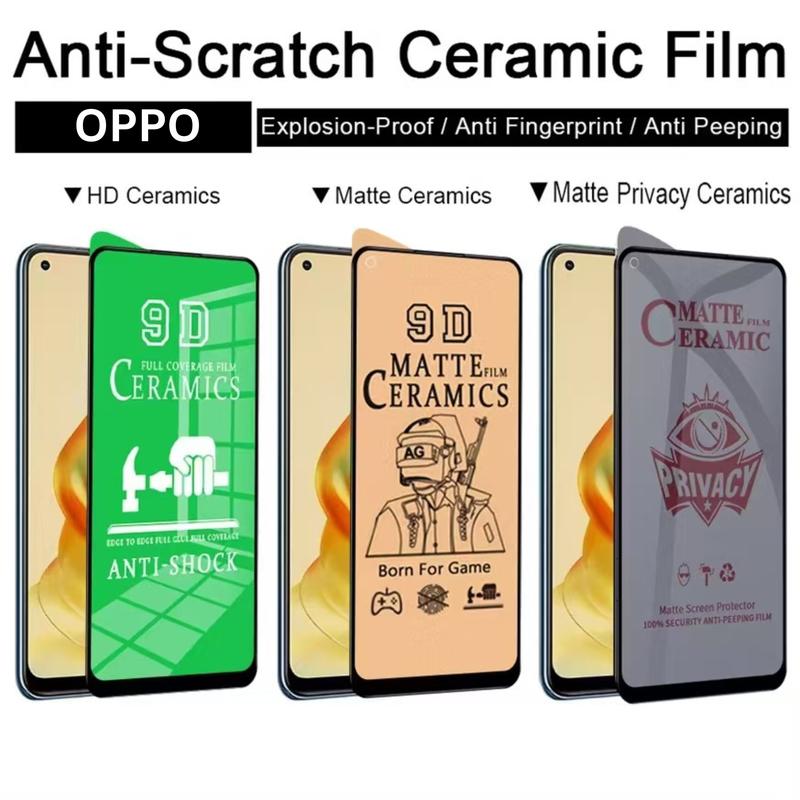 CERAMIC SCREEN PROTECTOR FOR OPPO | CLEAR/MATTE/MATTE PRIVACY - TikTok ...