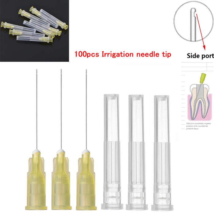 Jual Dental Needle Tip Endo Irrigation End-Closed Side Hole Endo ...