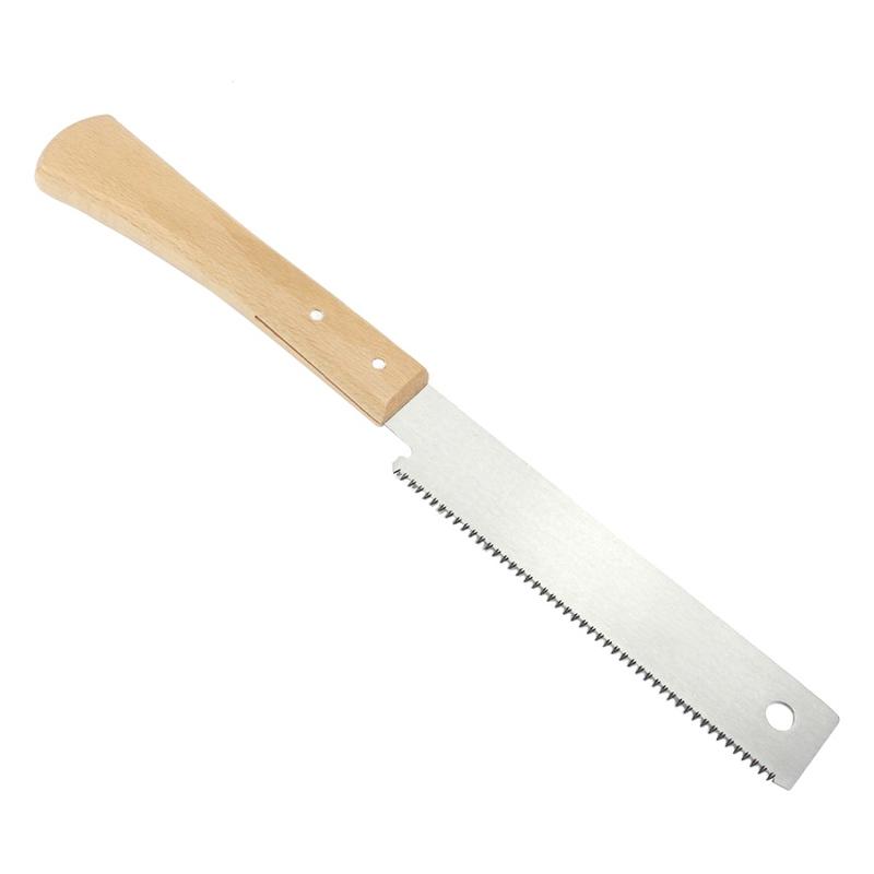 12 in small hand saw with wooden handle fine-tooth precision - TikTok ...