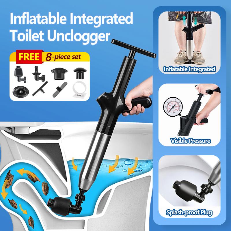 Pipe Blockage Tool 8-IN-1 Powerful Toilet Drain Cleaner Kitchen ...