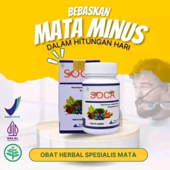 Kapsul soca original obat herbal memelihara kesehatan mata capsul ...