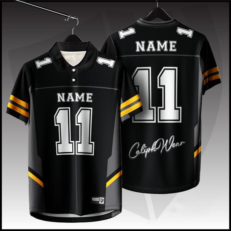 Jersi NFL OVERSIZED, 2024, Bahan LYCRA 280GSM, Boleh Disesuaikan ...