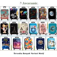 Promo Javaramic Sarung Koper Motif Scuba Premium 18 24 28 Inch – Cover ...