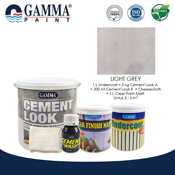 Jual CEMENT LOOK Set (Paket untuk 5m2) - Cat Motif Concrete/Ekspos ...