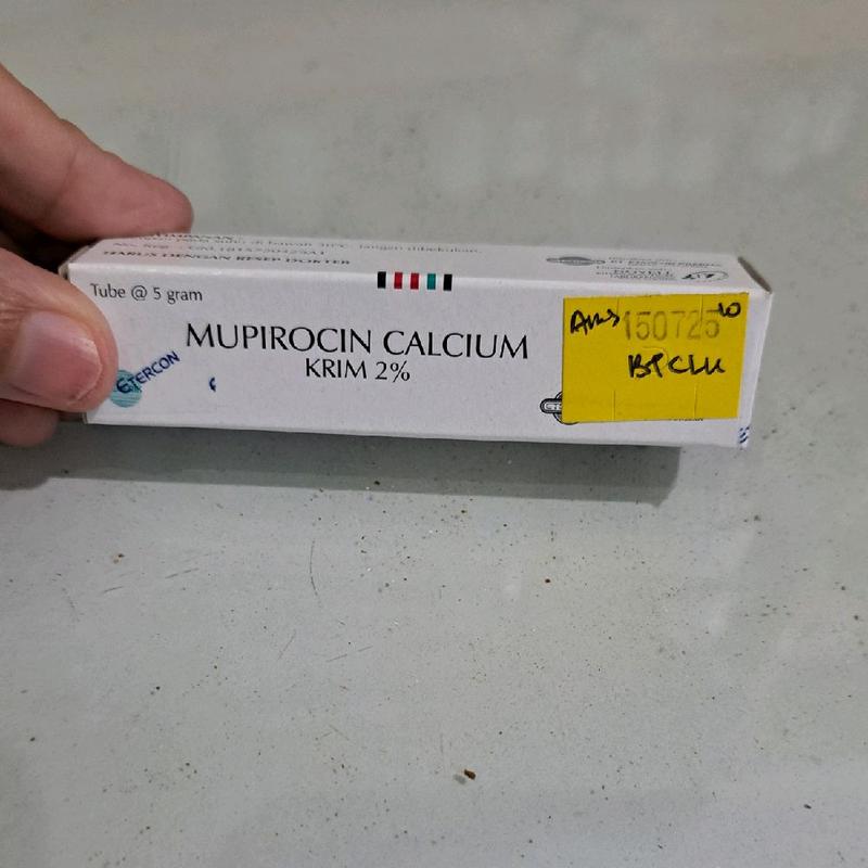 Mupirocin calcium cr 5 gr - Shop | Tokopedia