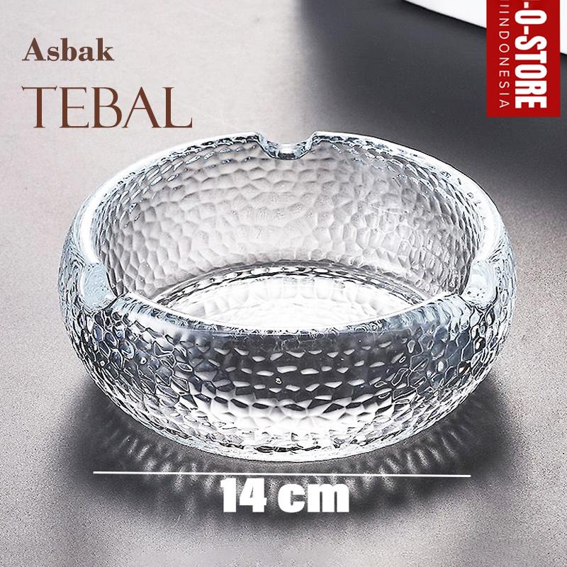 Asbak Kaca Besar Bening Asbak Aesthetic Motif Unik Tempat Ab - Shop ...
