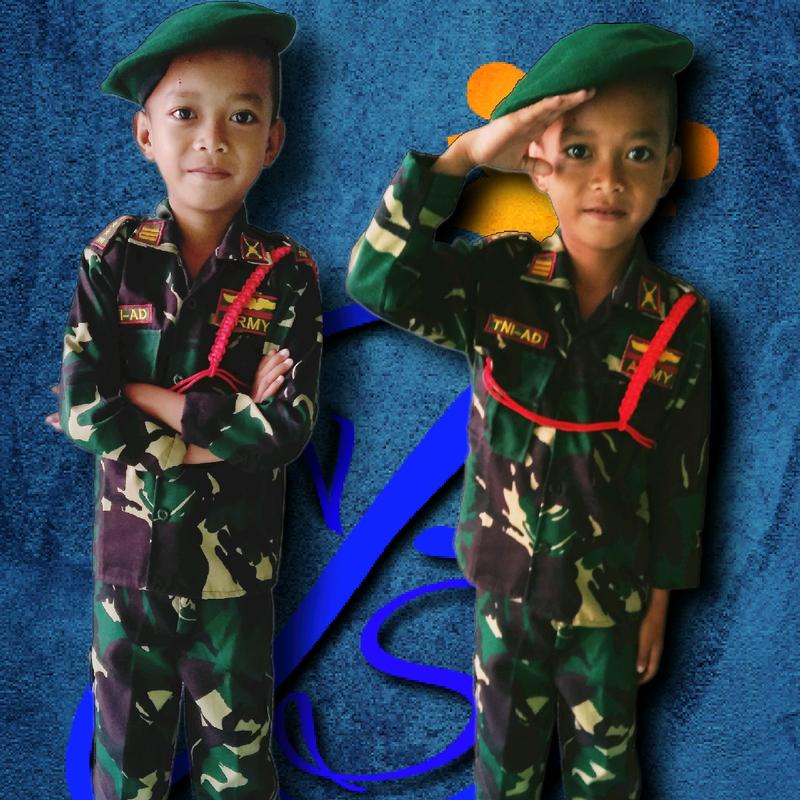 BAJU ANAK TNI AD UNTUK ANAK TK/PAUD anak laki laki dan perempuan - Shop ...