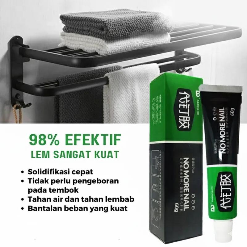 Lem Pengganti Paku Tembok No More Nail Glue Perekat Dinding Super Kuat ...