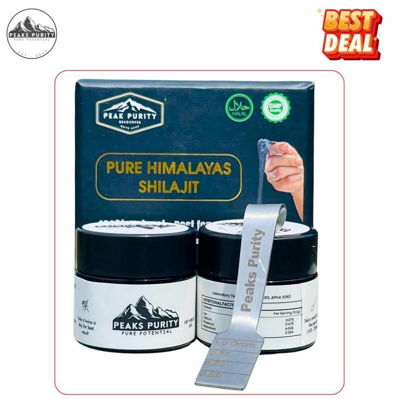 Resin Tulen Shilajit Himalaya 10g 20g oleh Peaks Purity Resources ...