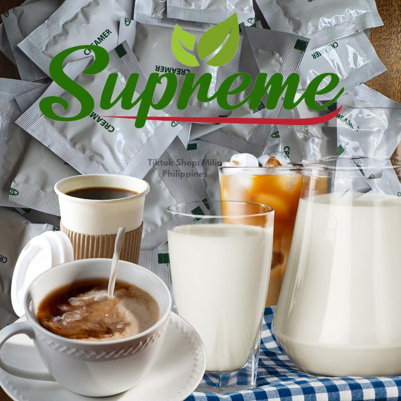 Supreme Non-Dairy Creamer 3g x 100pcs - Creamy and Delicious - TikTok ...