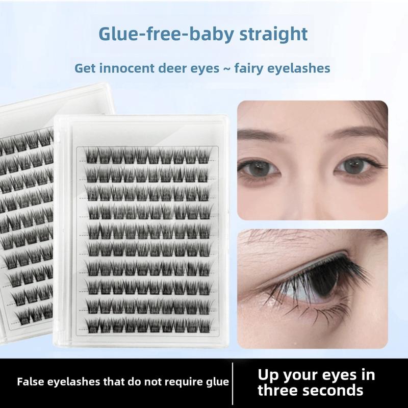 New style baby straight false eyelashes without glue, pure and natural ...