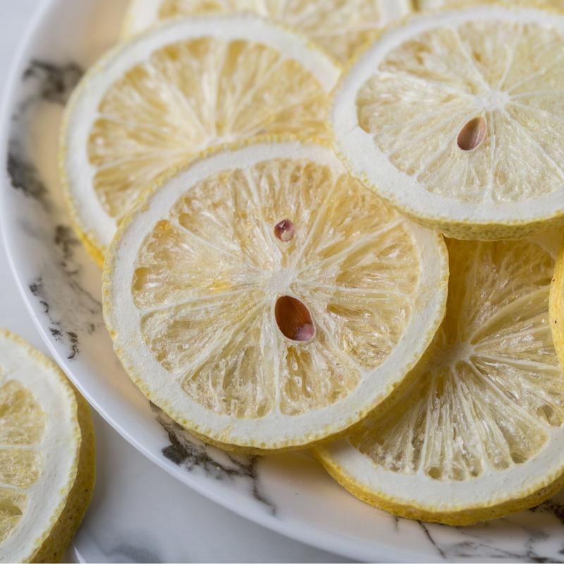 Lemon Time Freeze-dried Lemon Slices (24 packets) - Healthy for ...