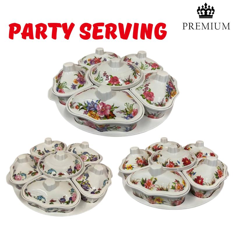 Melamine Buffet Set Kenduri 11Pcs Party Serving Set Hidangan - TikTok ...