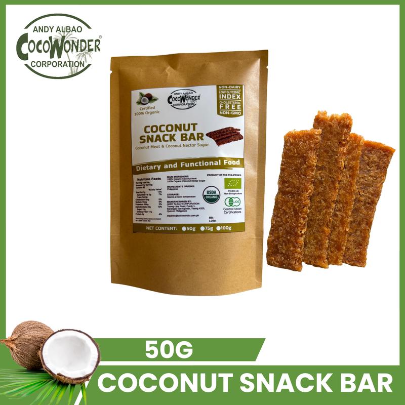 COCONUT SNACK BAR | COCOWONDER | 100% CERTIFIED ORGANIC - TikTok Shop ...